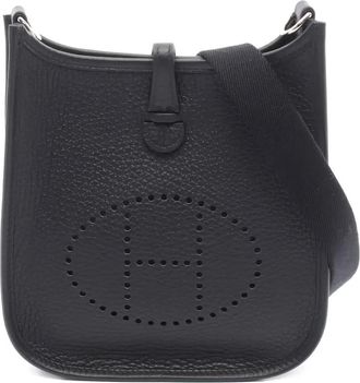 Hermès sac porté épaule Evelyn PM Clémence (2025) - Noir