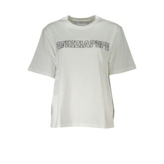 Patrizia Pepe Verzierte Logo T-Shirt Modell Pa28359