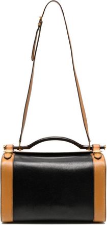 Hermès trousse de toilette à plaque logo - Noir