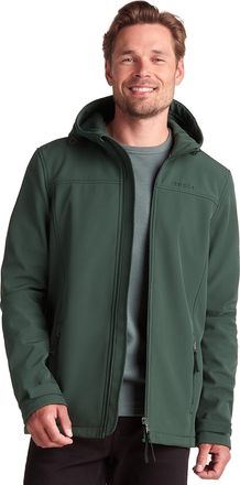 TOG24 Softshelljacke f&uuml;r Herren Wasserdicht Winddicht &Uuml;bergangsjacke Outdoor Freitzeitjacke Funktionsjacke mit Kapuze Fleece Gef&uuml;tterte Wanderjacke Rennspor