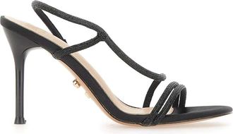 Twentyfourhaitch Femme, Chaussures, Noir, Taille: 37 EU Sandales Flamenco