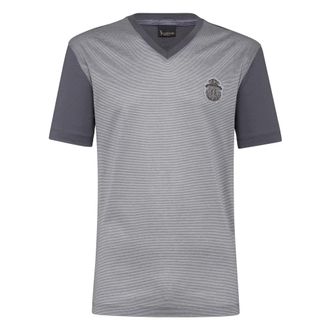 Billionaire Boys Club T-shirt V-Neck SS Crest - - Tops - Herren - Grau - XS