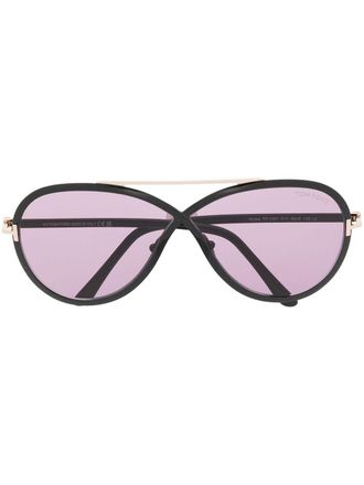 Tom Ford Eyewear lunettes de soleil &agrave; verres teint&eacute;s - Noir