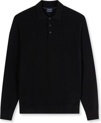 Olymp Polokragenpullover Casual regular fit aus reiner Wolle