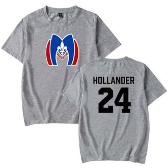 Generic T-shirt unisexe &agrave; manches courtes et col rond HeatRivalry Merch Hockey, gris, 4XL