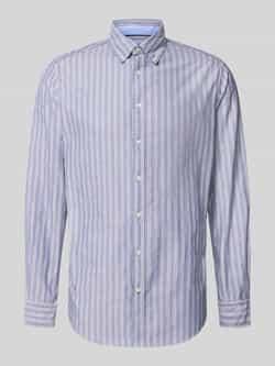 Christian Berg Regular Fit Freizeithemd mit Button-Down-Kragen