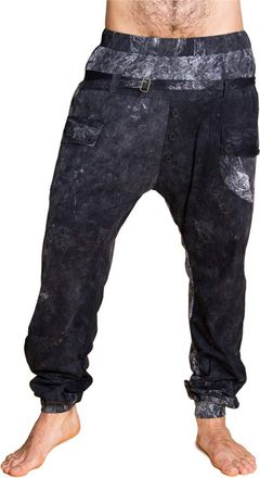 Panasiam Ch02 Baggy Pants, 15-008 tie dye Black, XL