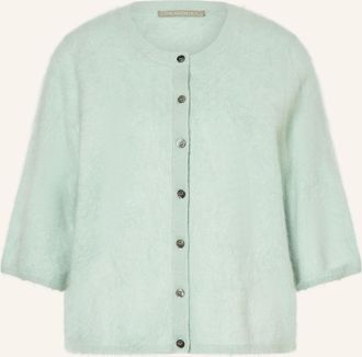 (The Mercer) N.Y. (The Mercer) N.Y. Strickjacke Aus Cashmere Mit 3/4-Arm gruen