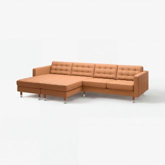IKEA LANDSKRONA 4er-Sofa mit R&eacute;camieren