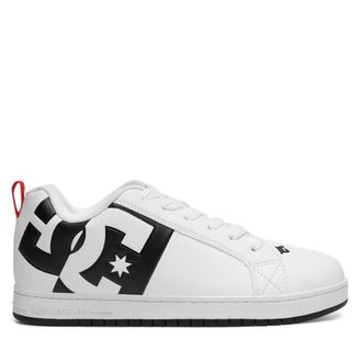 DC Sneakers DC Shoes COURT GRAFFIK SQ ADYS100442-WLK Wei&szlig;