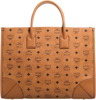 MCM Shopper & Totes - Munchen Vi Tote Lrg Co, One Size - Gr. unisize - in Cognacbraun - für Damen