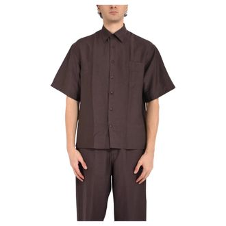 Costumein Homme, V&ecirc;tements de nuit et de d&eacute;tente, Brun, Taille: 2XL Pyjama Shirt