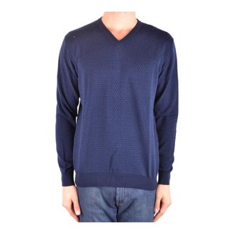 Altea V-Ausschnit Strickware - - Knitwear - Herren - Blau - L