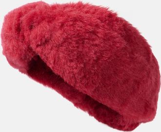 Max Mara Stirnband aus Wolle und Seide