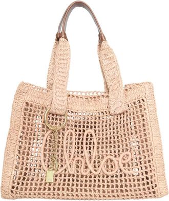 Chlo&eacute; Femme, Sacs, Rose, Taille: ONE Size Summer Banana East-West Tote Bag