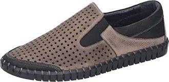 Manitu Homme Pantoufles Chausson, Marron, 42 EU