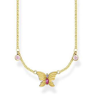 Thomas Sabo Femme Argent Fin Oxyde de Zirconium Collier - KE1951-488-7-L40v