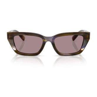 Dolce & Gabbana unisex, Accessoires, Vert, Taille: 53 MM Lunettes de soleil rectangulaires &eacute;troites