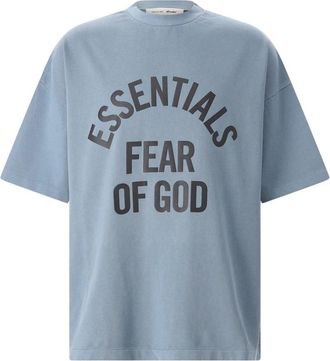 Fear of God Homme, Tops, Bleu, Taille: L Campus 90s Tee