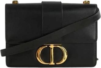 Dior Sac bandouli&egrave;re 30 Montaigne Pre-owned - Femme - Pre-owned - Noir - Taille: ONE Size