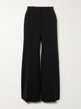 Theory Pantalon Large En Cr&ecirc;pe - Noir