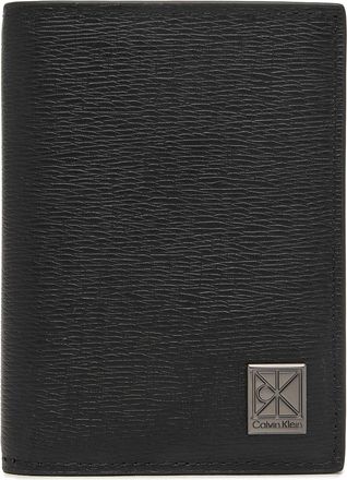 Calvin Klein Geldb&ouml;rse Calvin Klein Emblem Hw N/S Billfold W/ Coin LV04D1281G Schwarz
