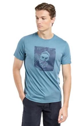 Armor Lux Ancre T-Shirt, Marin H24/Winterblue, M Homme