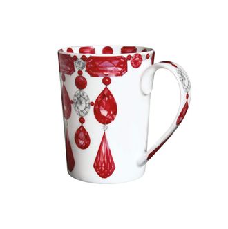 Taitù mug Forever h 12cm d 9cm 450ml porcellana Bone China 12-2-4 - Default Title