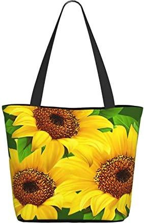 AOOEDM Tournesol (3) sac &agrave; provisions pour femme 13 x 11 x 7 pouces. Le cadeau parfait pour la Saint-Valentin. Cest de la Saint-Valentin pour maman, fille, &eacute;