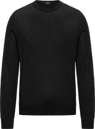K-Way S&eacute;bastien Laine Soie Cachemire - Homme - Pulls - Noir - Taille: XL