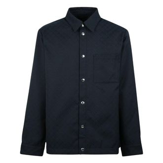 Casablanca Gestepptes Hemd - - Shirts - Herren - Blau - XL