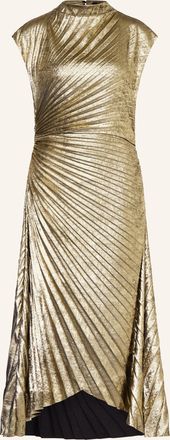 AllSaints Allsaints Plisseekleid Rayanna gold