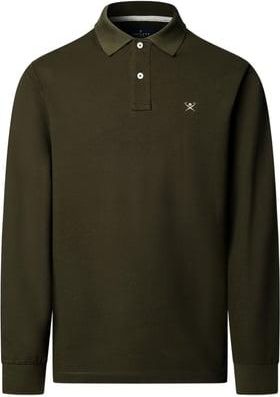 Hackett Polo manches longues en maille de coton