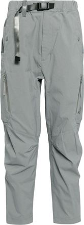 SPOONYARD Tapered-Cargohose mit Gürtel - Grau