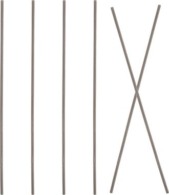 Lurrose Wolframdraht 3mm 20cm Hitzebest&auml;ndig f&uuml;r Keramikbrennofen - 6 St&uuml;ck Brenndraht f&uuml;r Schmuckherstellung und T&ouml;pferofen Hochtemperaturbest&auml;ndiges Brennzu