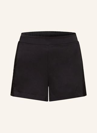 Aubade Schlafshorts Midnight Whisper Aus Seide schwarz