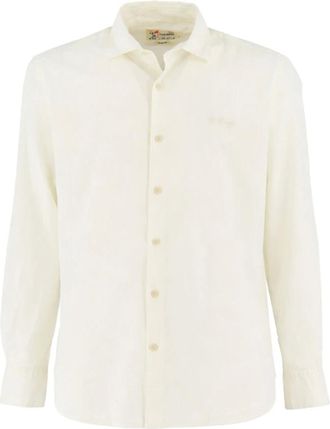 MC2 Saint Barth Homme, Chemises, Beige, Taille: S Chemise Coupe Classique