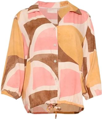 Maicazz Femme, Blouses et Chemises, Multicolore, Taille: 44 FR Jolene Blouse