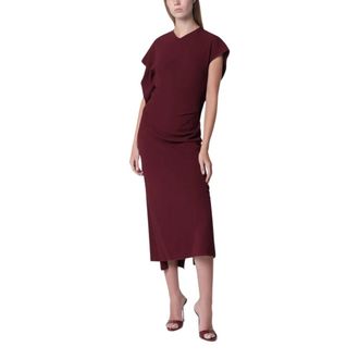 Victoria Beckham Damen, Kleider, Braun, 2XSGr&ouml;&szlig;e