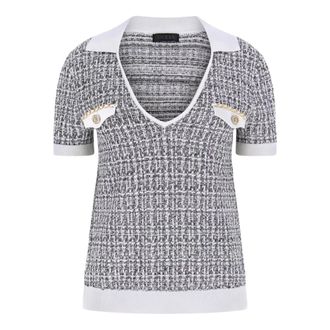 Guess Annabelle V-Ausschnitt Pullover - - Knitwear - Damen - Grau - S