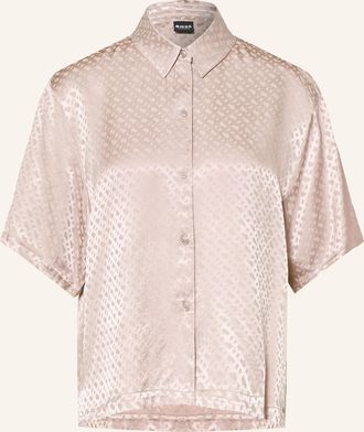 HUGO BOSS Schlafshirt Monogram beige