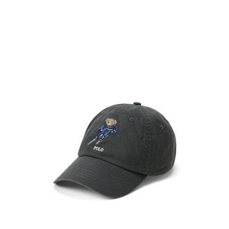 Polo Ralph Lauren Casquette brod&eacute;e Polo Bear en coton