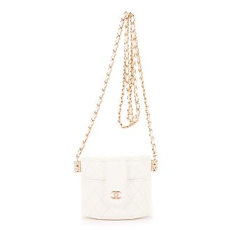 Chanel Crossbody Bags - Cosmetic Vanity Chain Crossbody - Gr. unisize - in Weiß - für Damen