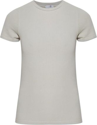 Maison Margiela Femme, Tops, Gris, Taille: 38/40 FR T-Shirt de la Collection Underwear