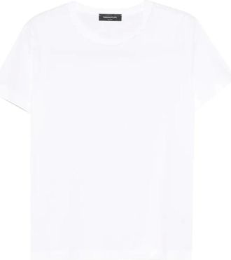 Fabiana Filippi Femme, Tops, Blanc, Taille: 36 FR Optical Jersey T-Shirt
