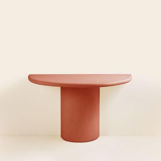 Madura Console Murale Eliz Terre cuite - ORANGE