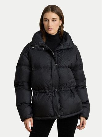 Lauren Ralph Lauren Daunenjacke 200P14615001 Schwarz Straight Fit