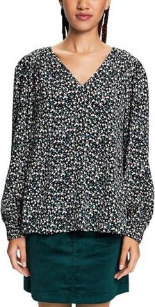 Esprit 103EE1F326 Blouse, 004/BLACK 4, S Femme