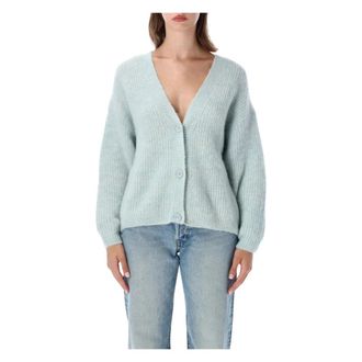 American Vintage East Cardigan - - Knitwear - Damen - Blau - XS/S