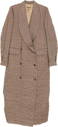 Uma Wang UMA Wang, Femme, Manteaux, Beige, Taille: 40 FR Manteau Giacconi